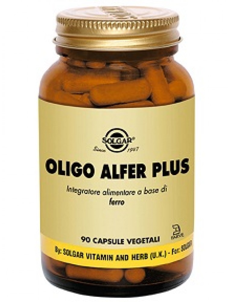 Solgar Oligo Alfer Plus 90 Capsule Vegetali