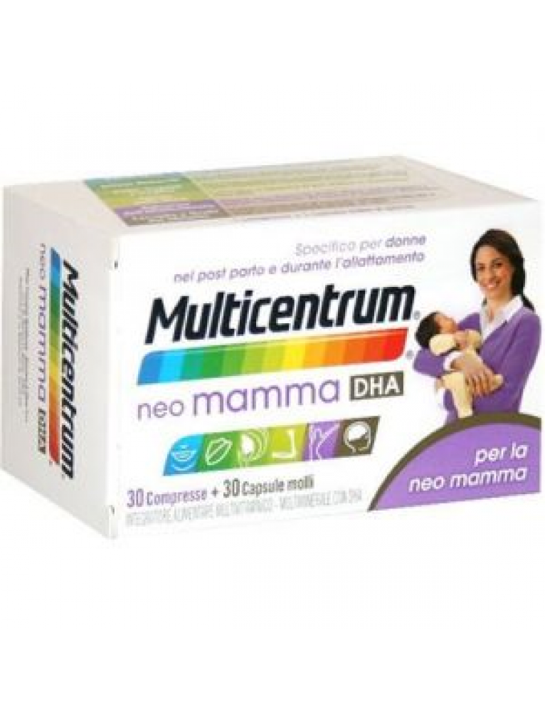 Multicentrum Neo Mamma DHA 30 compresse + 30 capsule molli
